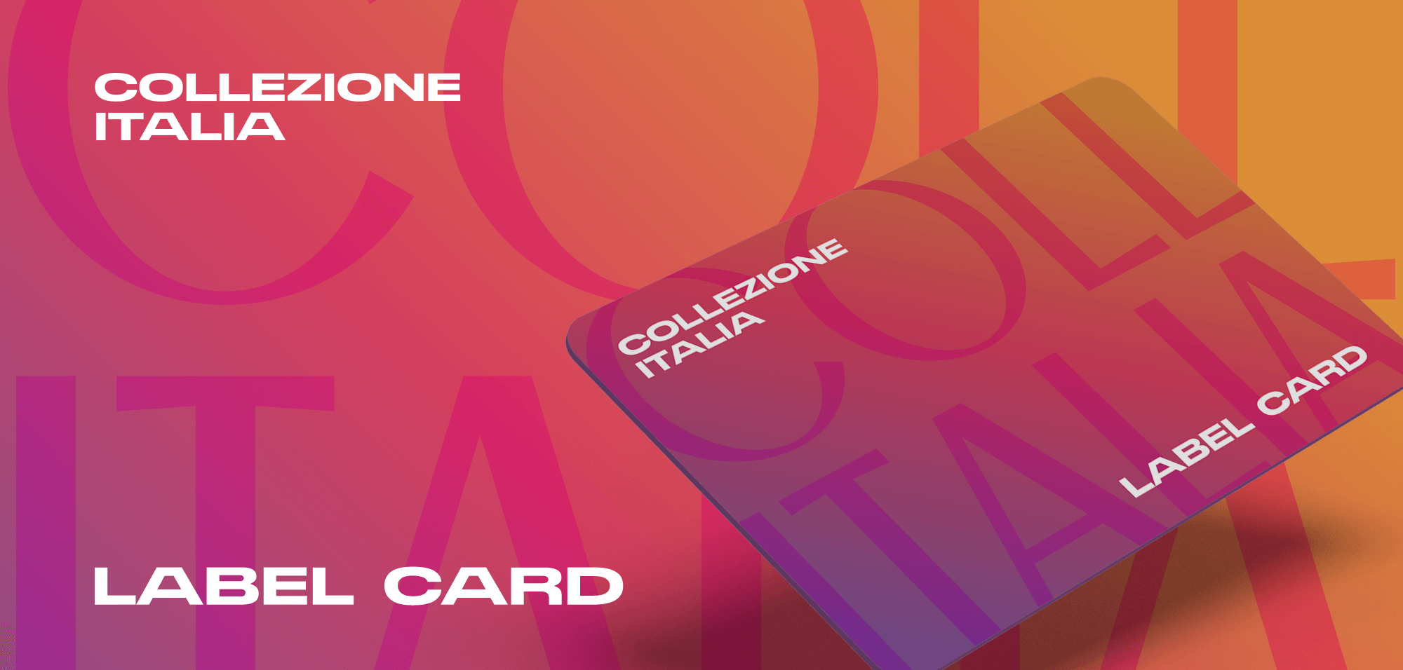 Collezione Italia | The architect of emotions